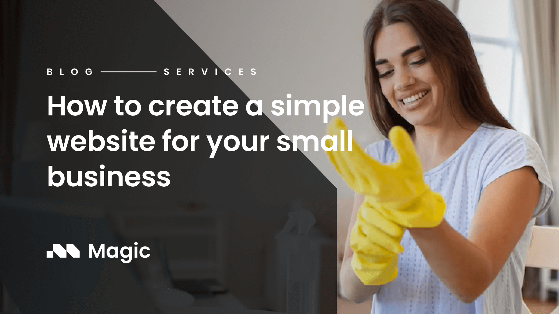 How to create a simple website for your small business – Magic